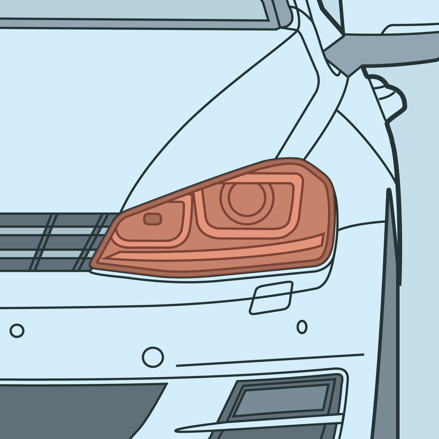 VW - Golf PPF Kits - MK7/7.5 (NA 2015-2021) – Badgeskins