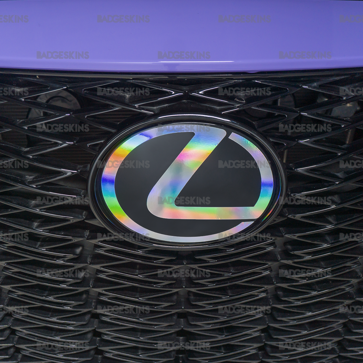 Lexus - Front Smooth Emblem Overlay – Badgeskins