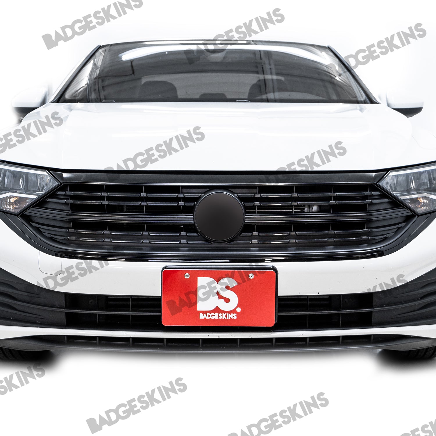 VW - MK7.5 - Jetta - Comfortline Front Grille Lower Chrome Delete ...