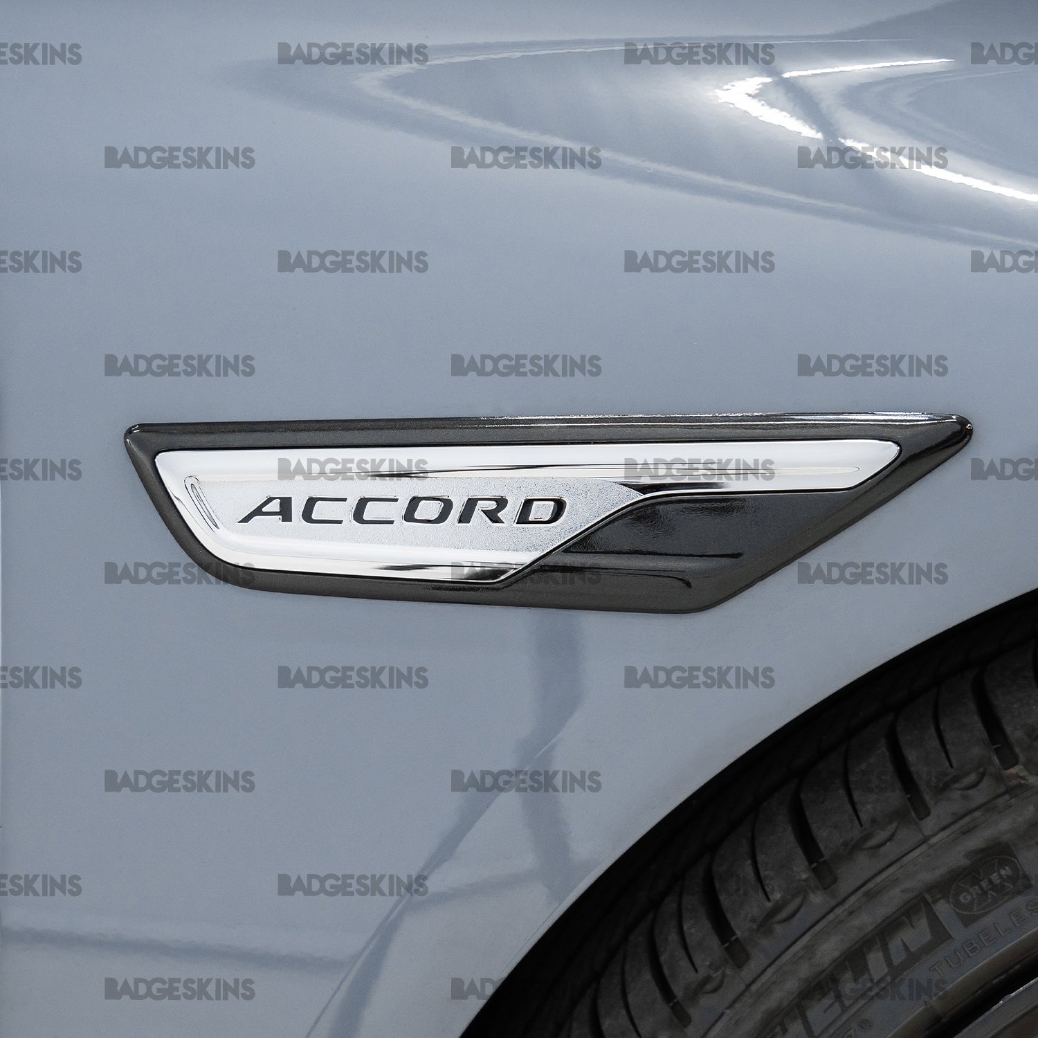 Honda - CV - Accord - "Accord" Fender Badge Inlay – Badgeskins