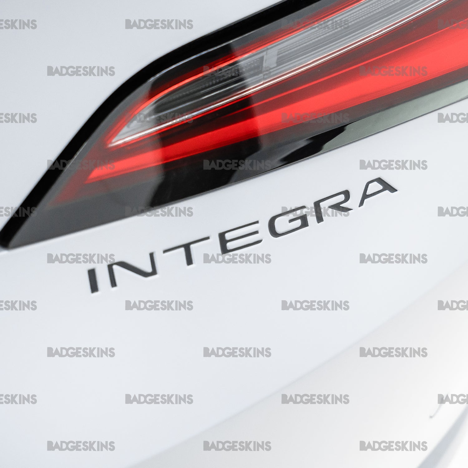Acura - DE - Integra - Bumper Integra Lettering Inlay Set – Badgeskins