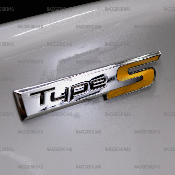 Acura - DE5 - Integra - Type S - Rear Type S Badge "S" Inlay – Badgeskins