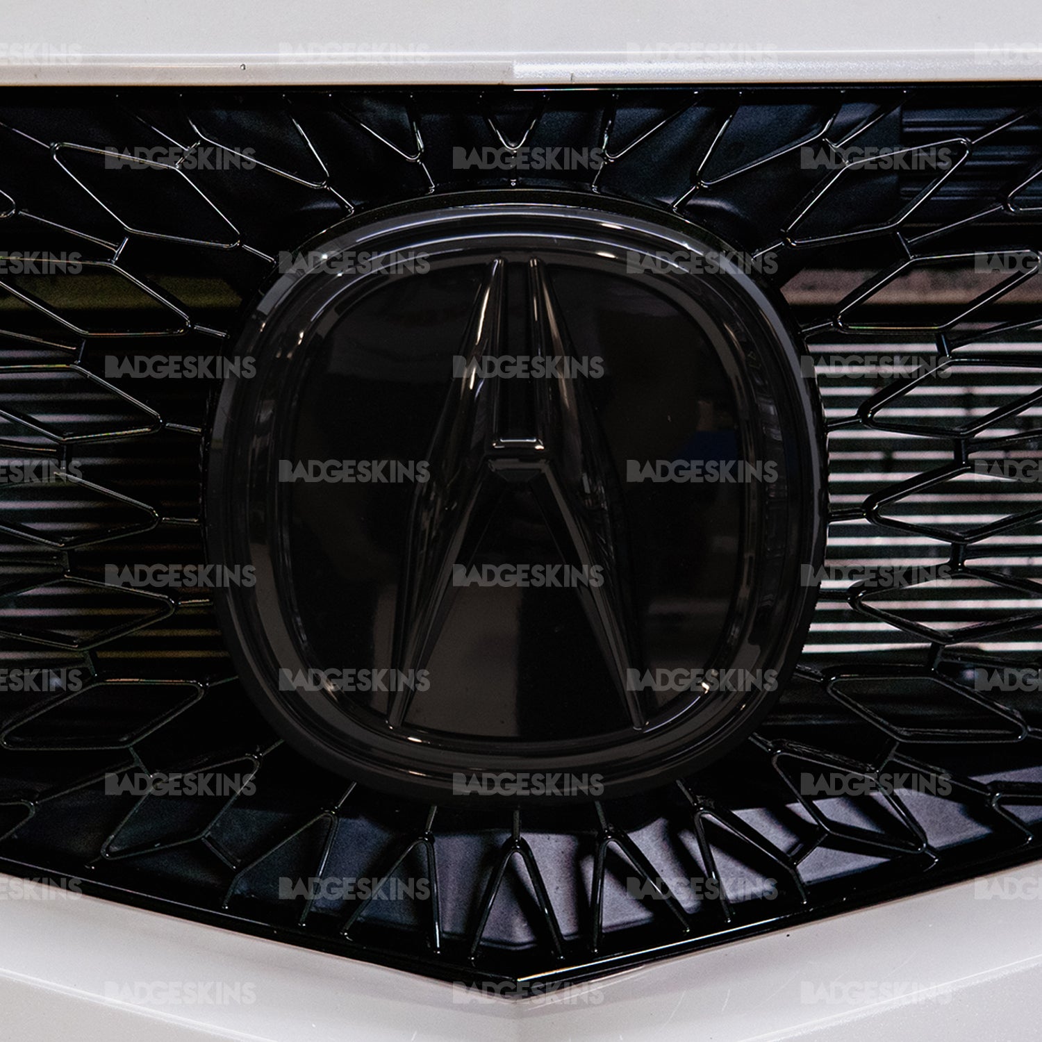 Acura - DE - Integra - Front Acura Emblem Overlay – Badgeskins