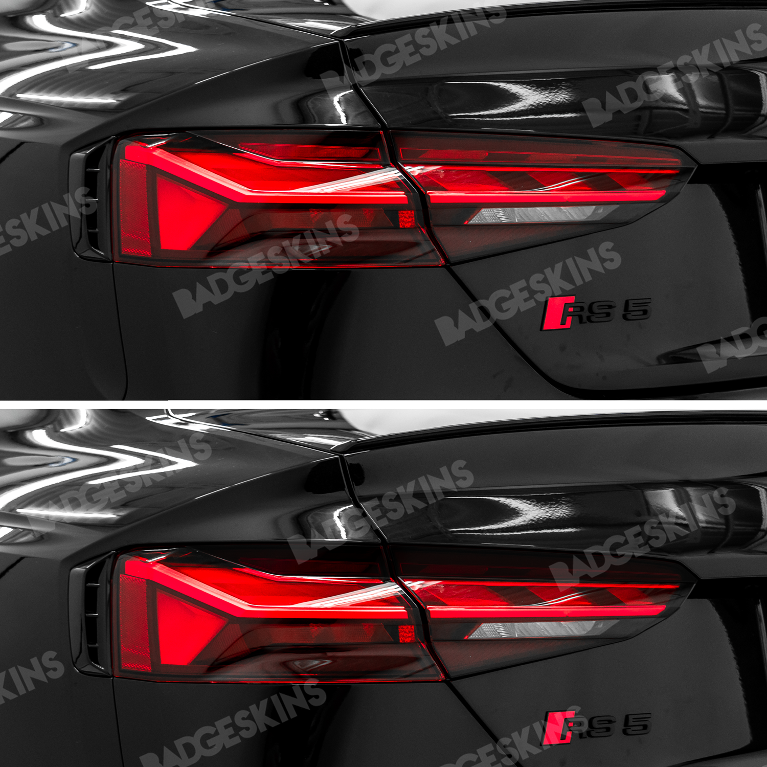 Audi - B9.5 - RS5 Tail Light Brake Tint – Badgeskins
