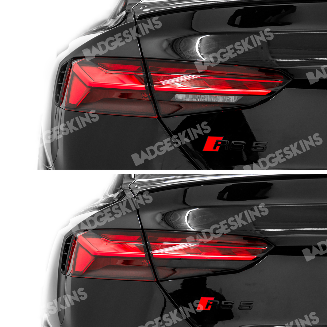 Audi - B9.5 - RS5 - Tail Light Clear Lens Tint – Badgeskins