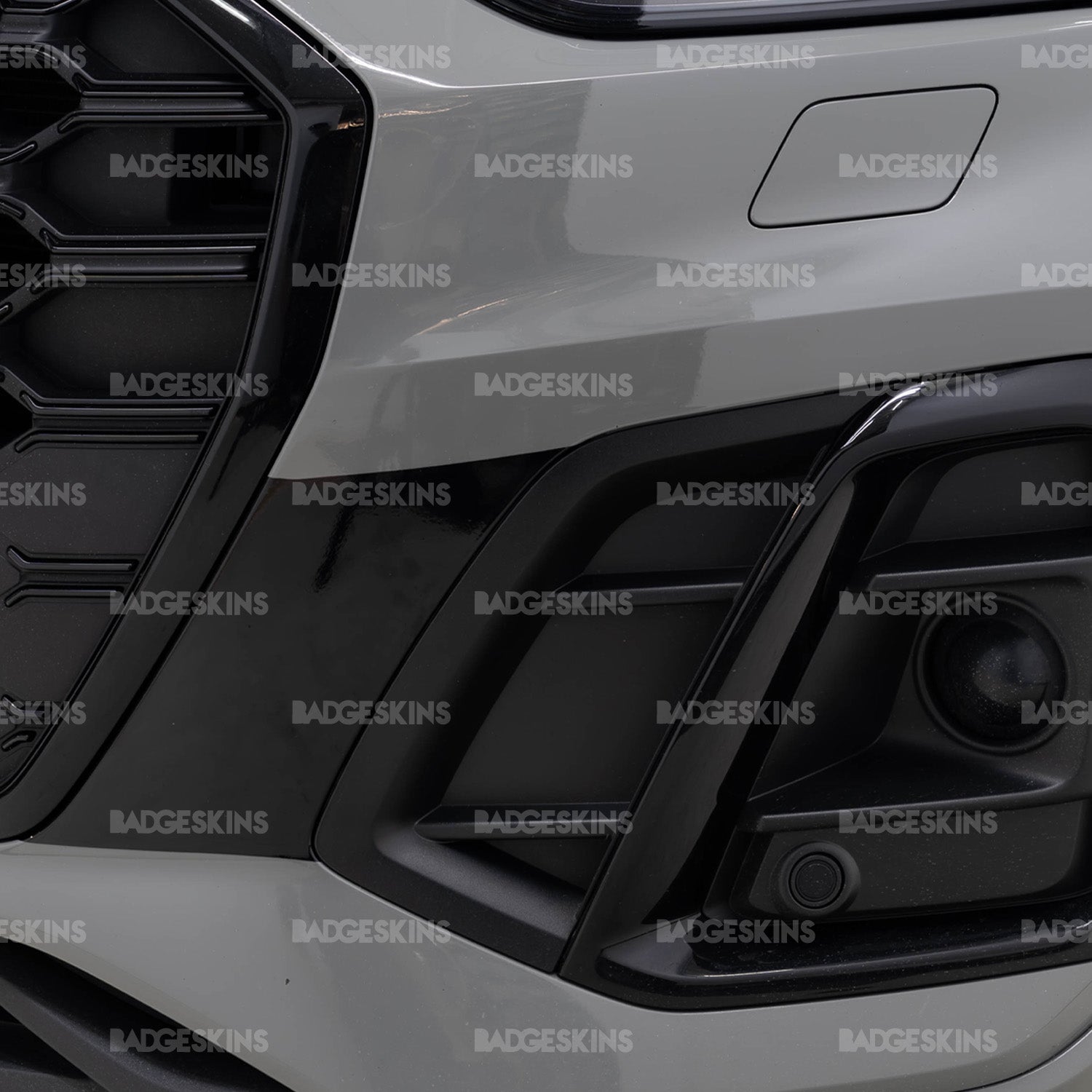 Audi - B9.5 - SQ5 - Front Bumper Lower Vent Accent – Badgeskins
