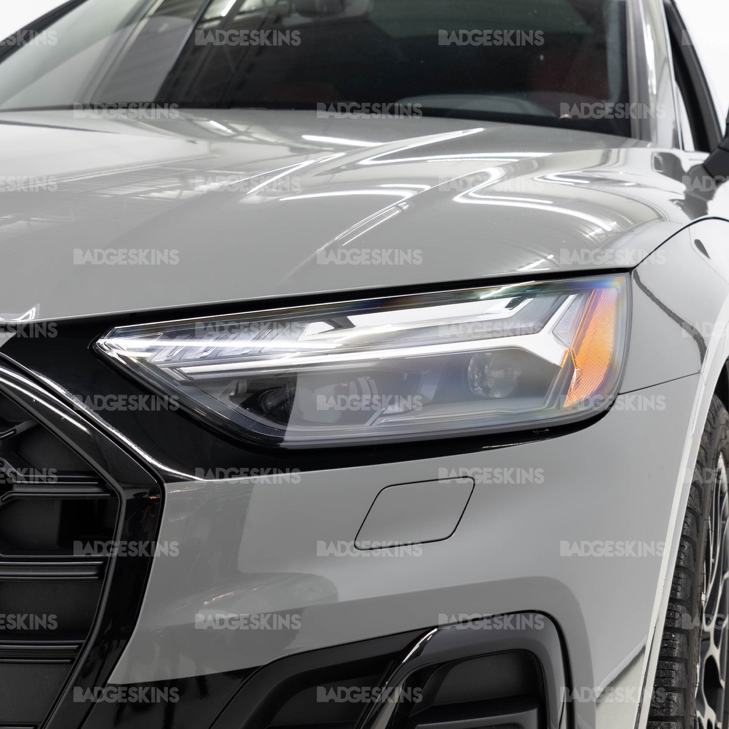 Audi - B9.5 - SQ5 - Headlight Shadow – Badgeskins