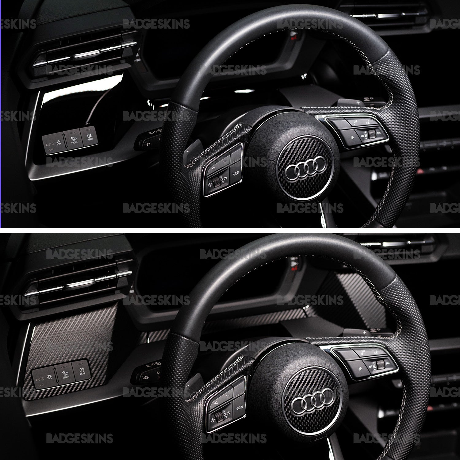 Audi - 8Y - S3 - Carbon Fiber Interior Kit – Badgeskins
