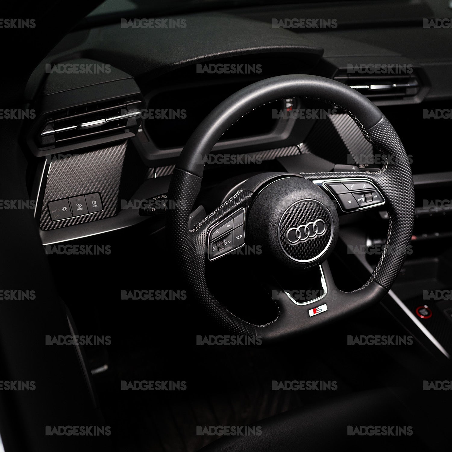 Audi - 8Y - S3 - Carbon Fiber Interior Kit – Badgeskins