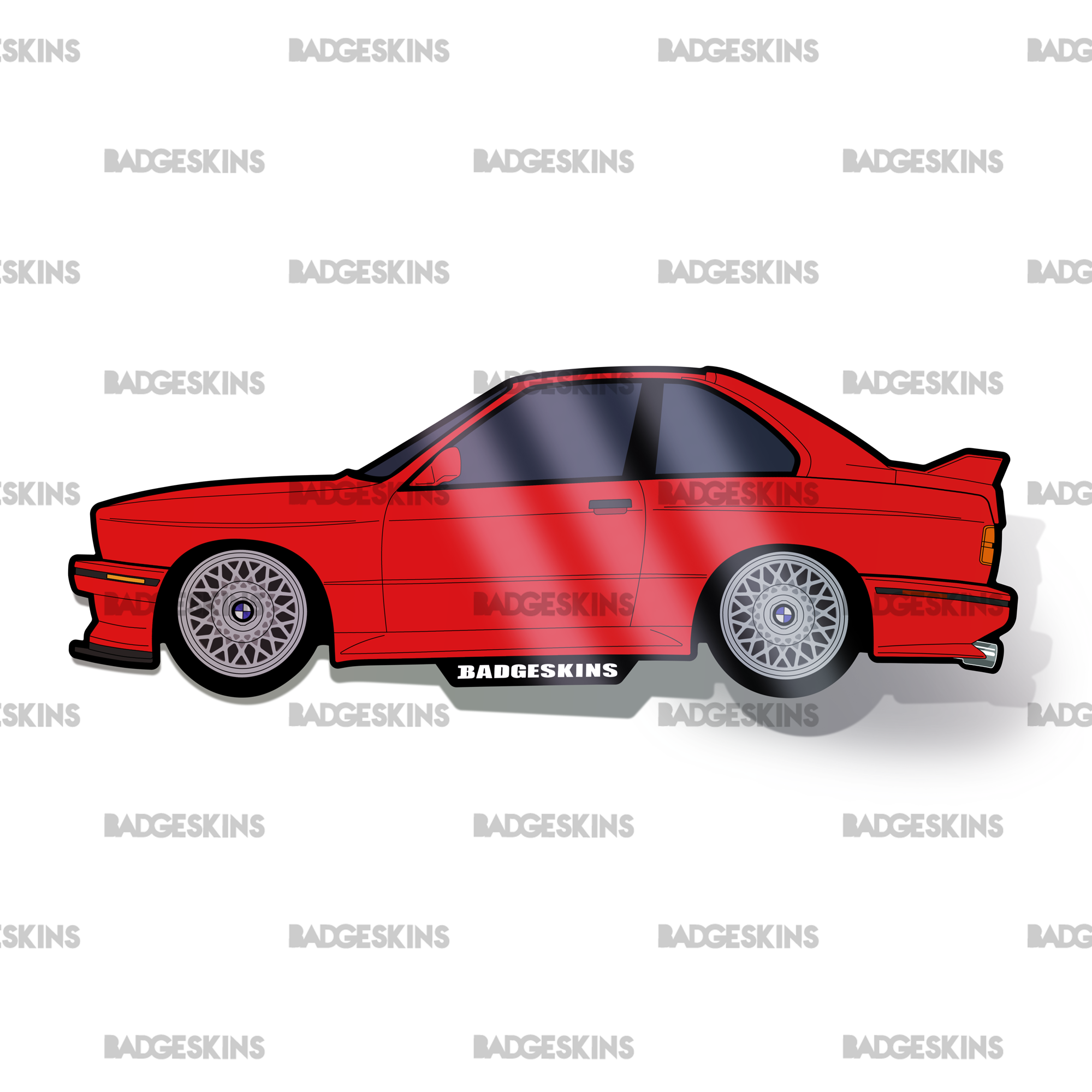 BS Car Stickers - BMW E30 – Badgeskins