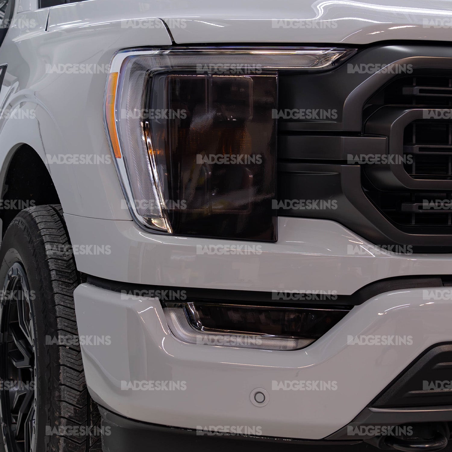 Ford - G14 - F150 - Headlight Highbeam & Foglight Tint – Badgeskins