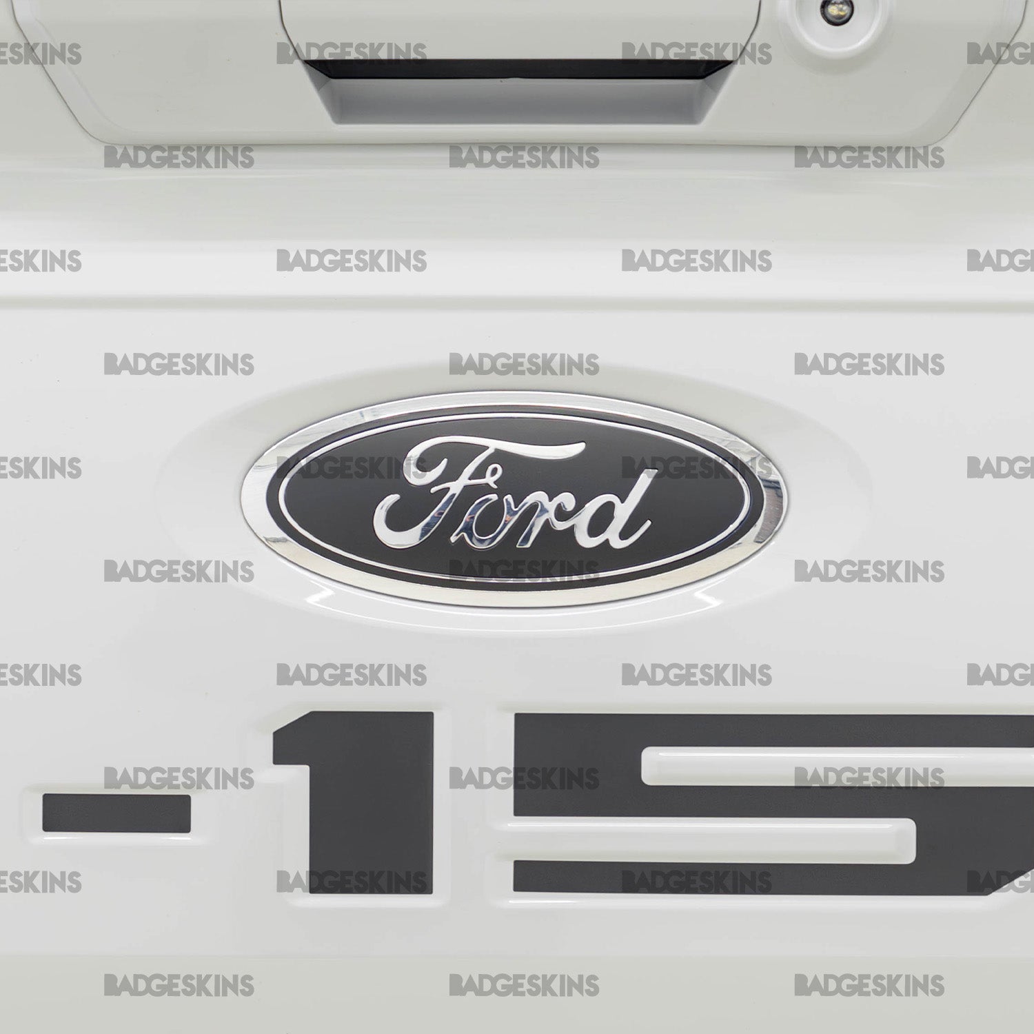Ford - 14th Gen - F150 - Rear Ford Emblem Inlay – Badgeskins