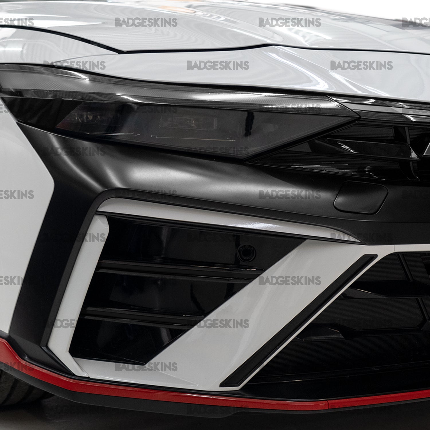 Hyundai - 7th Gen FL - Elantra N - Front Bumper Accent Inlay – Badgeskins