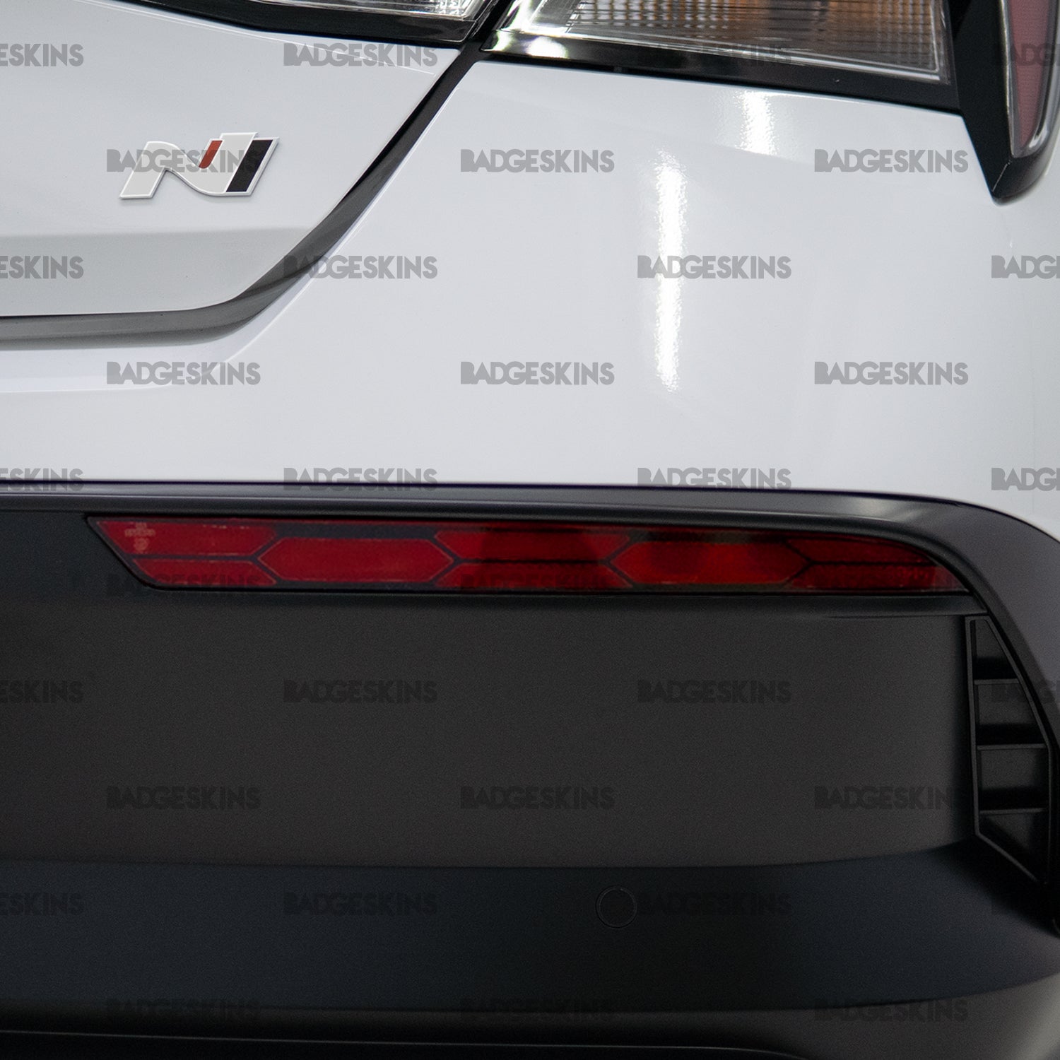Hyundai - 7th Gen FL - Elantra N - Rear Bumper Reflector Honeycomb Tin ...