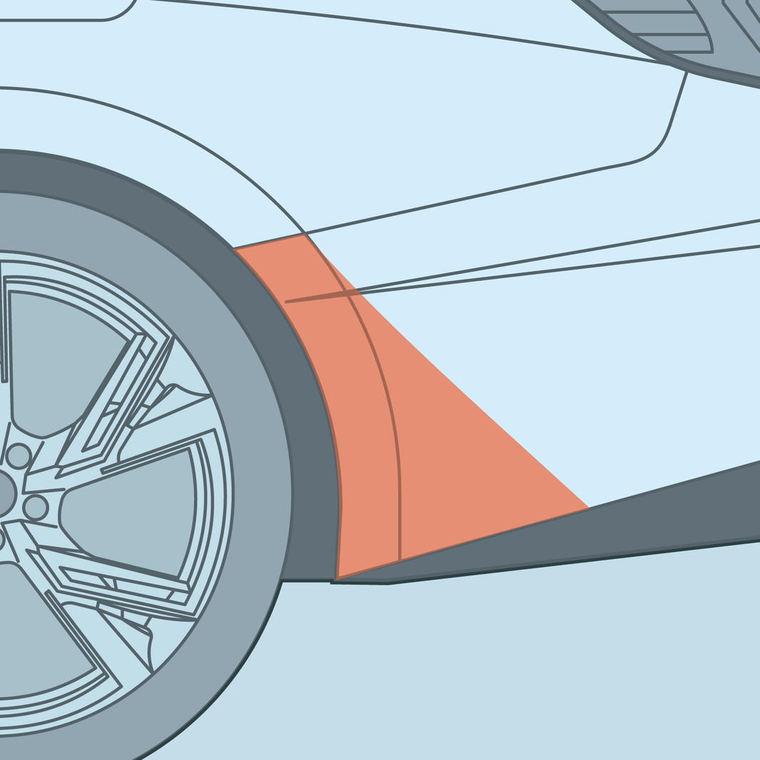 Hyundai - 8th Gen - Sonata - Splash Guard PPF – Badgeskins