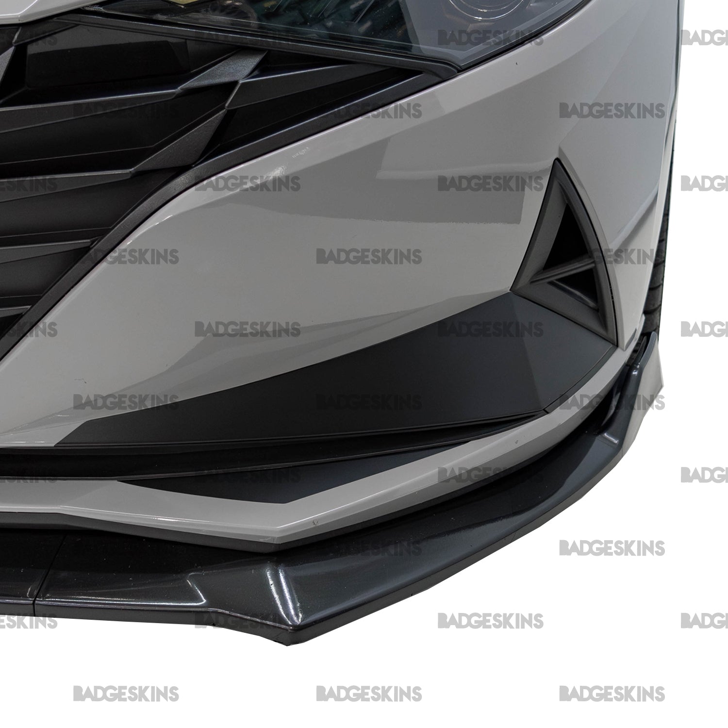 Hyundai - 7th Gen - Elantra - Front Bumper Lower Accent – Badgeskins