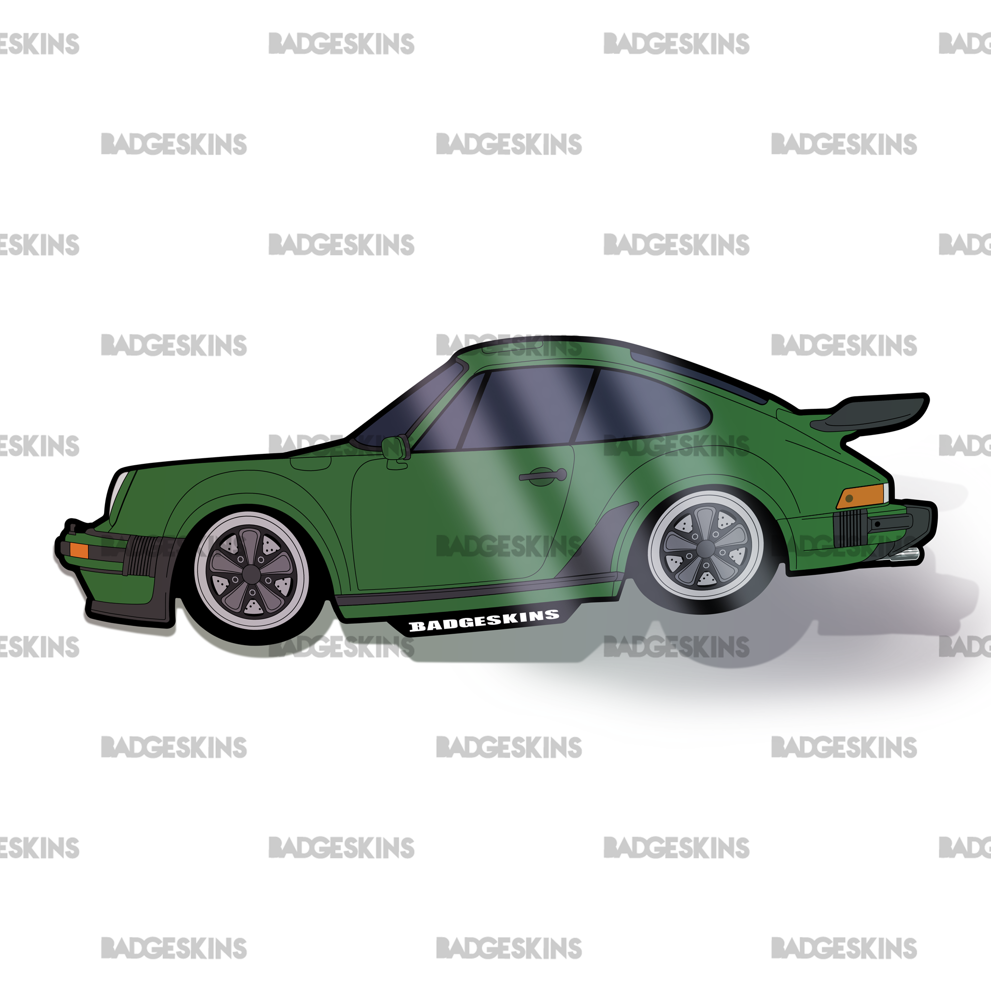 BS Car Stickers - Porsche 911 – Badgeskins