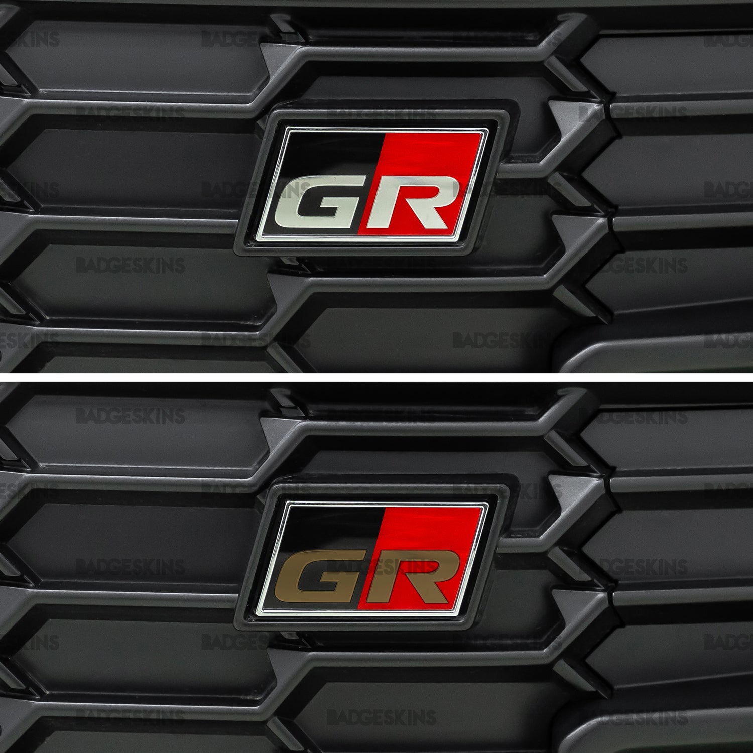 Toyota - E210 - GR Corolla - GR Badge Lettering Overlay – Badgeskins