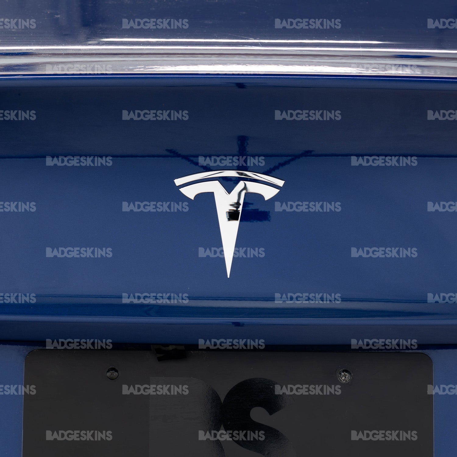 Tesla - 1st Gen - Model 3 - Tesla Emblem Overlay – Badgeskins