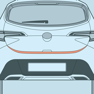 Toyota - E210 - Corolla - Trunk Ledge PPF – Badgeskins