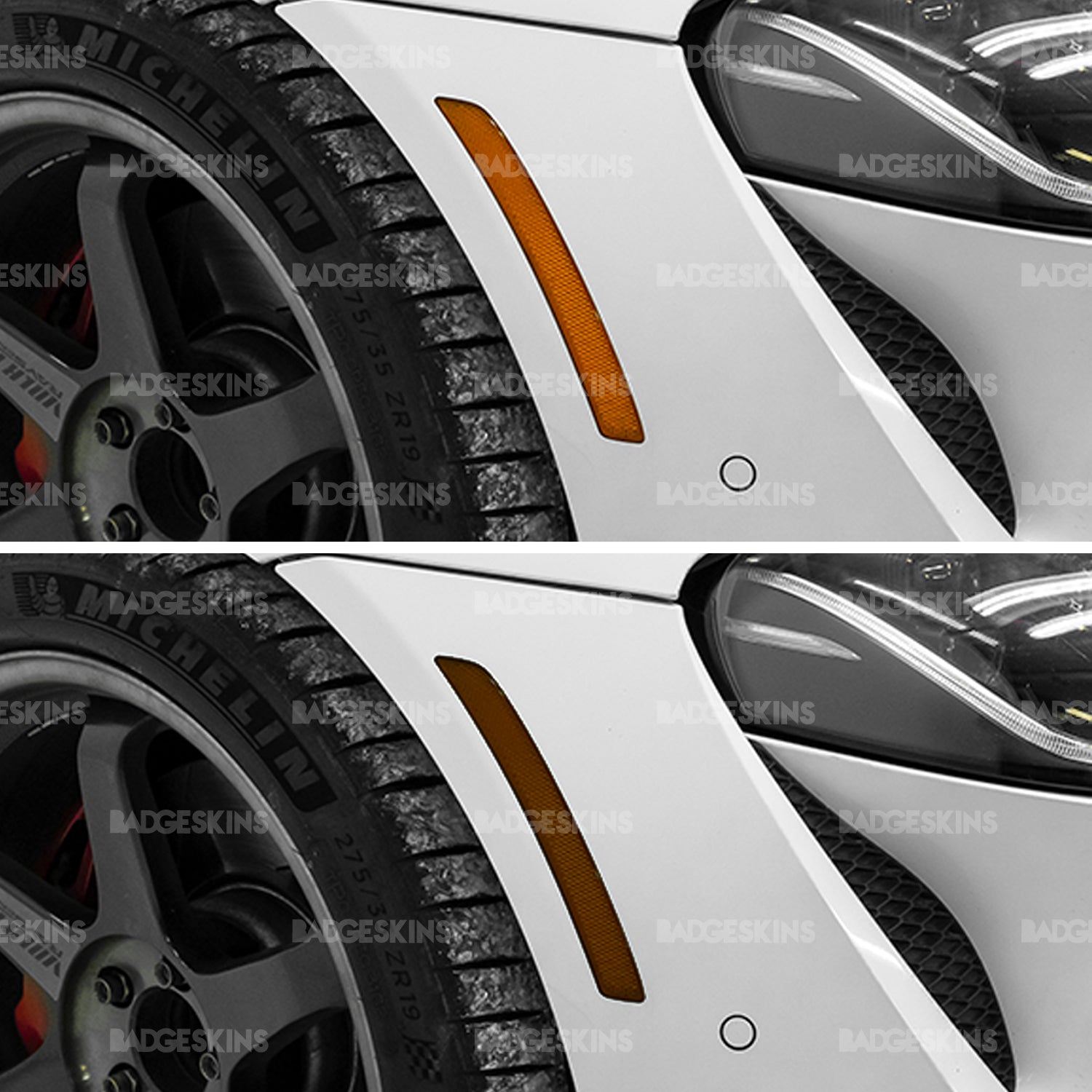 Toyota - MK5 - Supra - Front Bumper Reflector Tint – Badgeskins