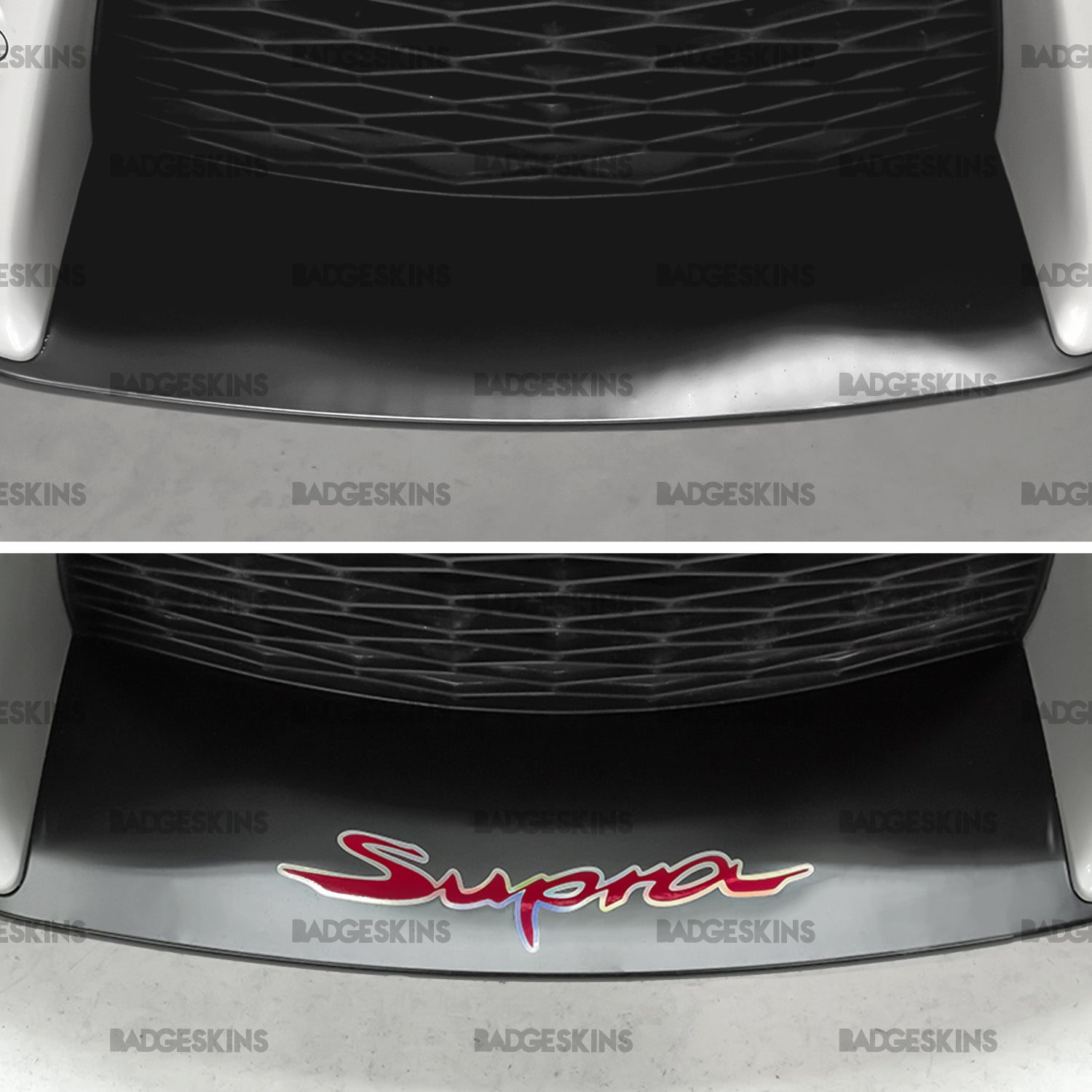 Toyota - MK5 - Supra - Front Lip Supra Decal – Badgeskins