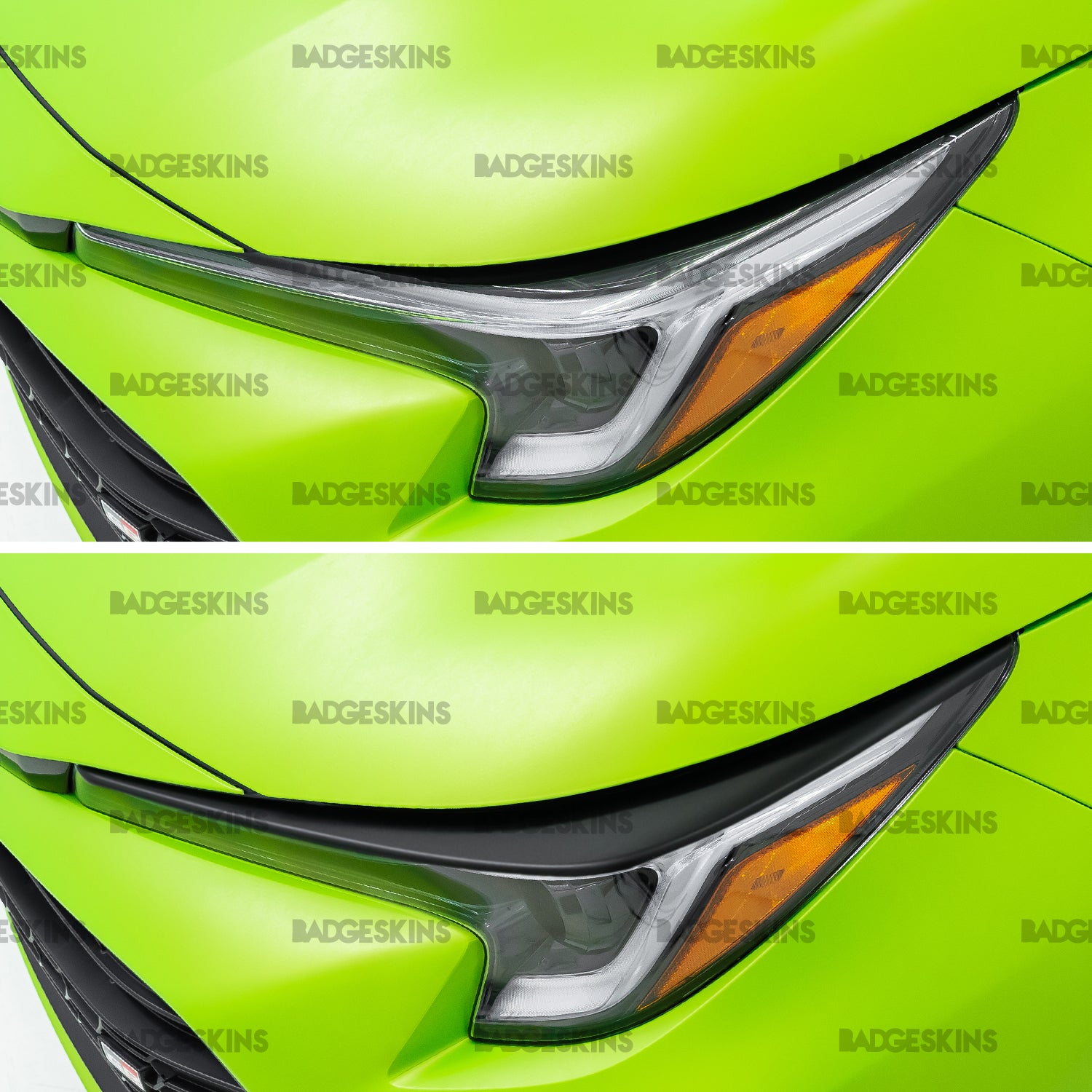 Toyota - E210 - Corolla - Headlight Eyelid – Badgeskins