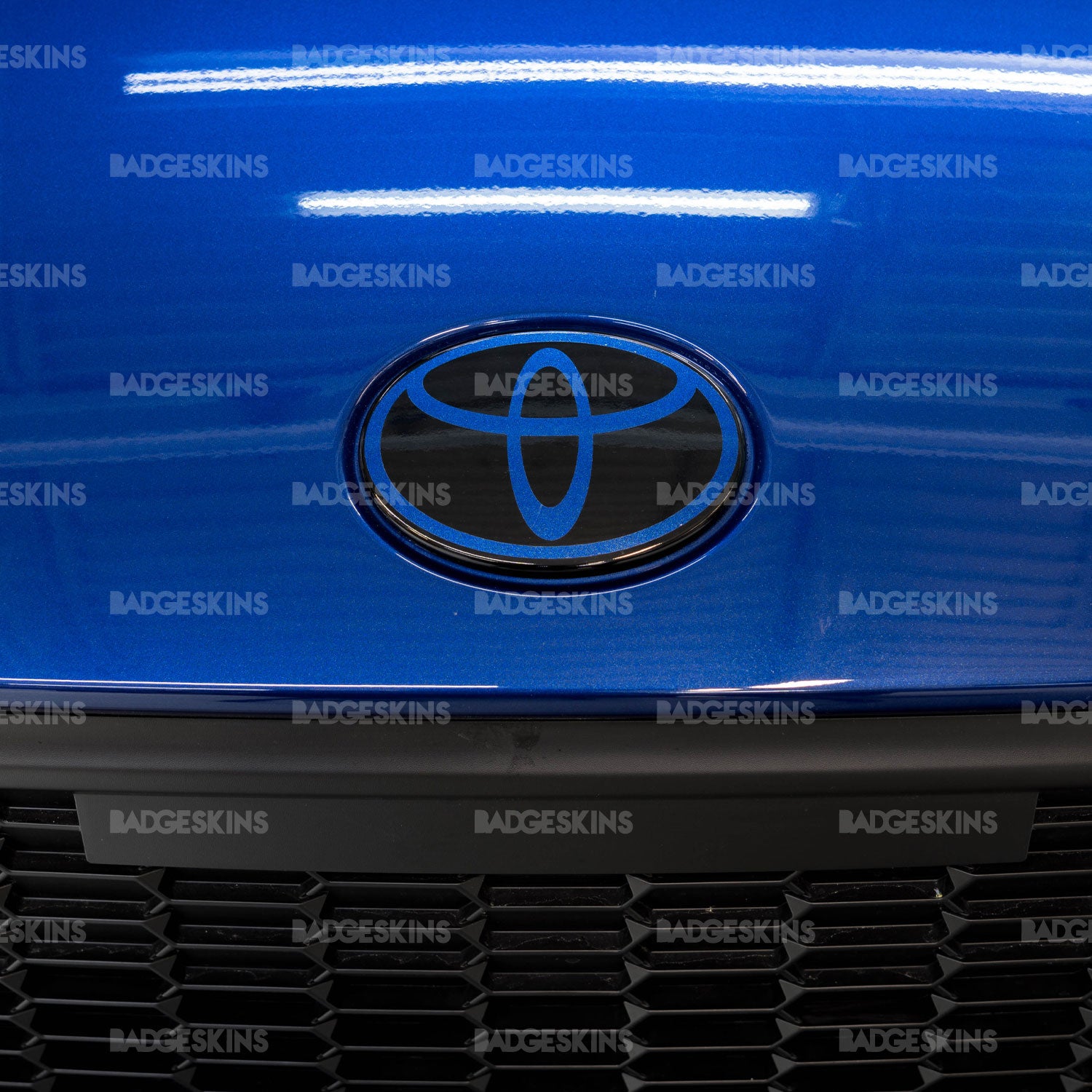 Toyota - GR86 - Front Toyota Emblem Overlay – Badgeskins