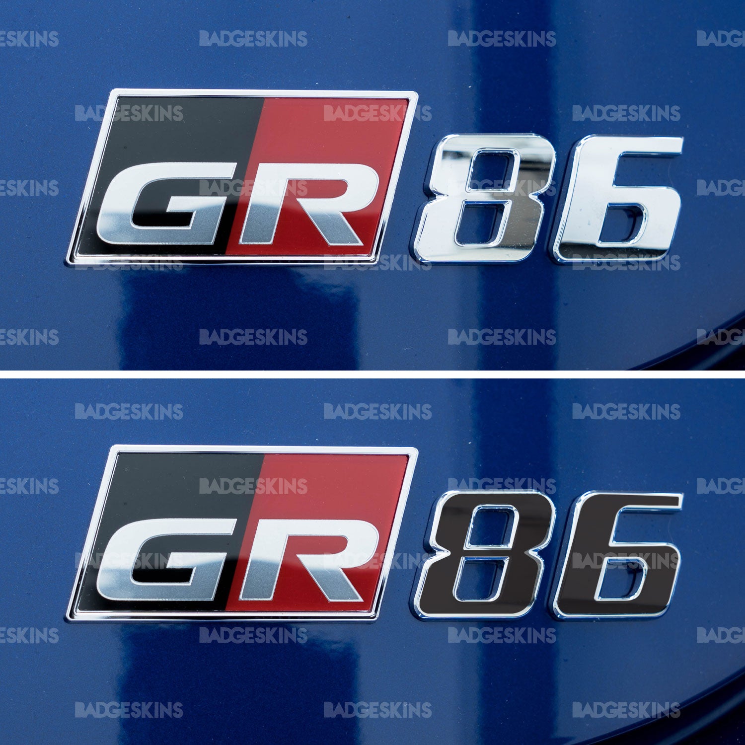 Toyota - GR86 - Rear 86 Badge Overlay – Badgeskins