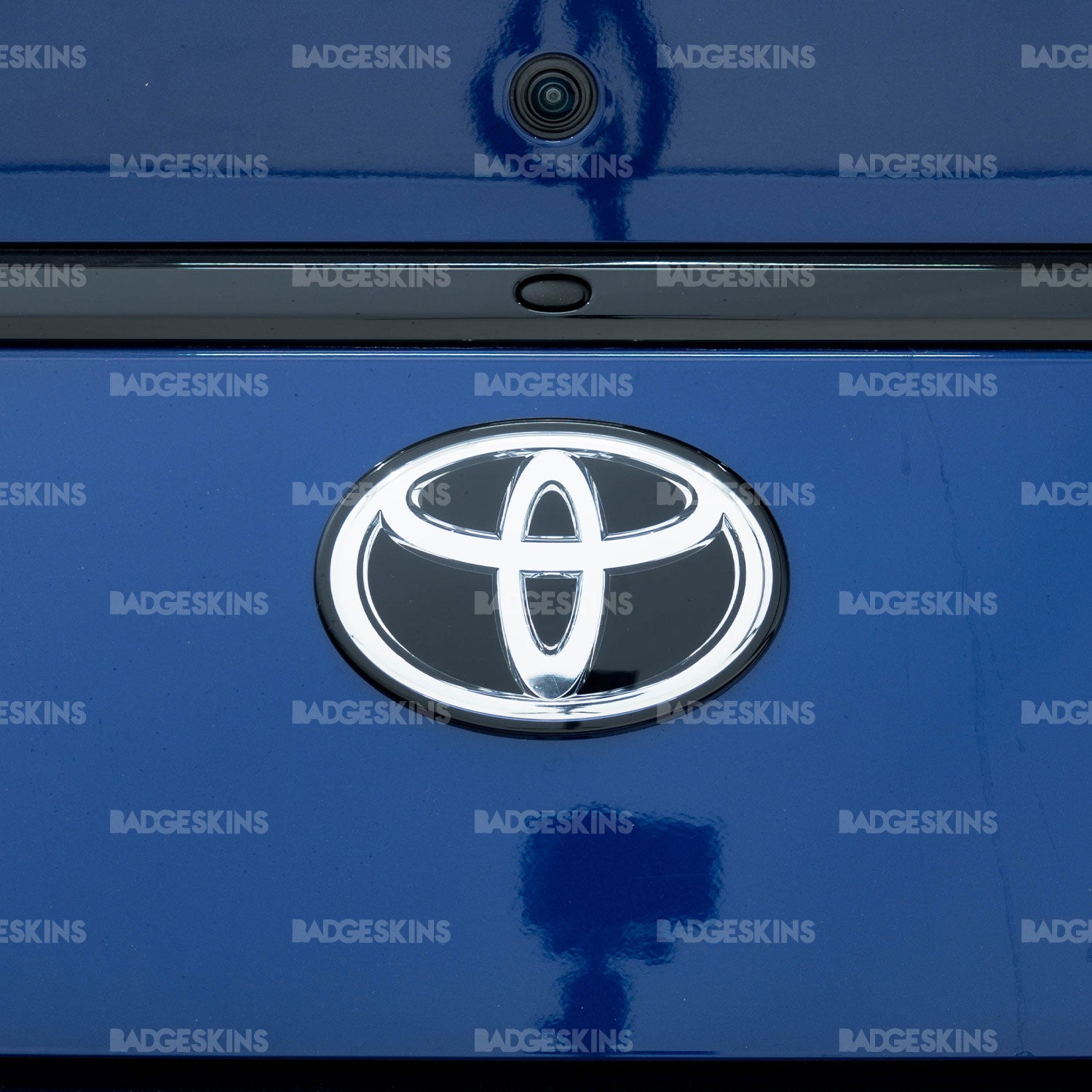 Toyota - GR86 - Rear Toyota Emblem Overlay – Badgeskins