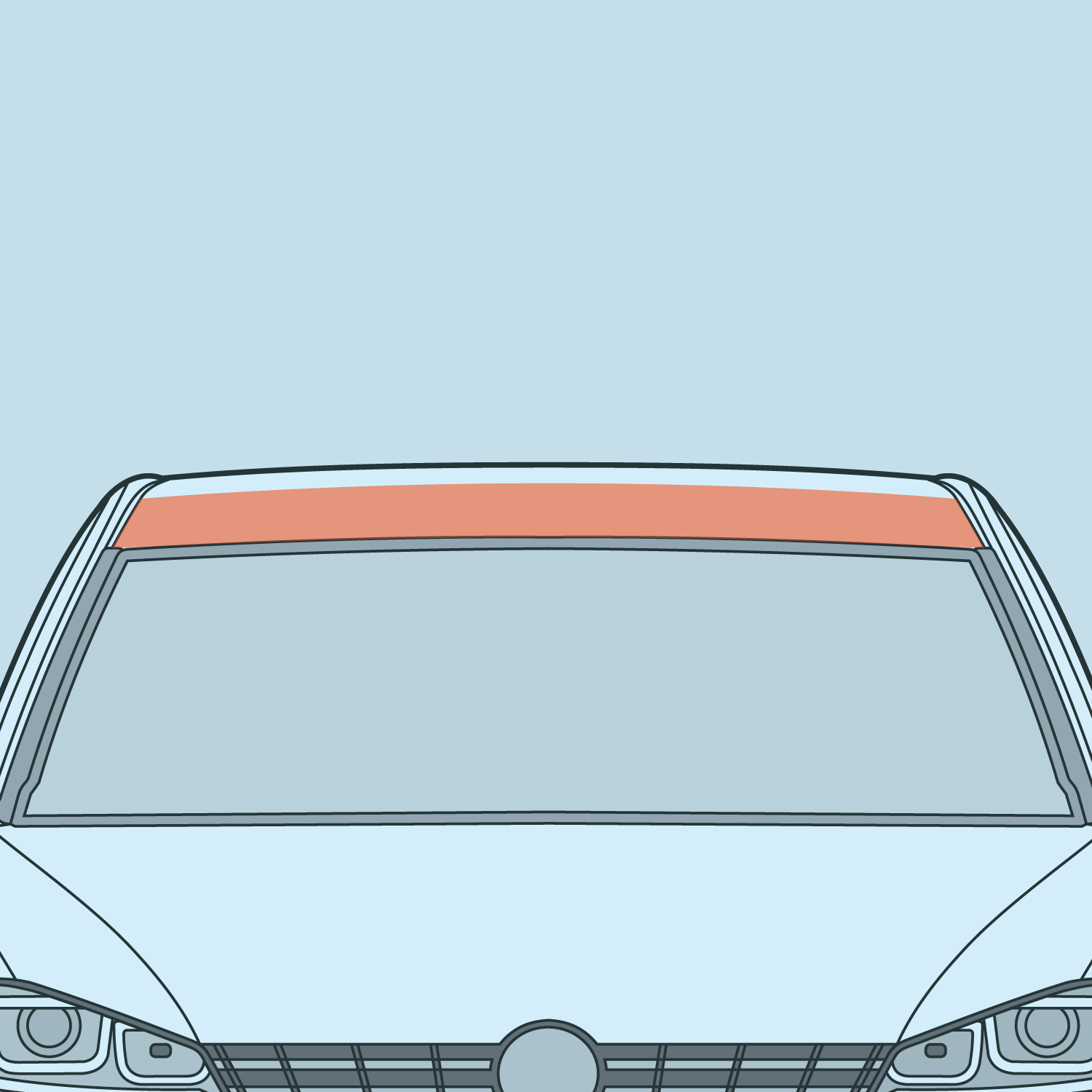 VW - MK7/7.5 - Golf - Partial Roof PPF – Badgeskins