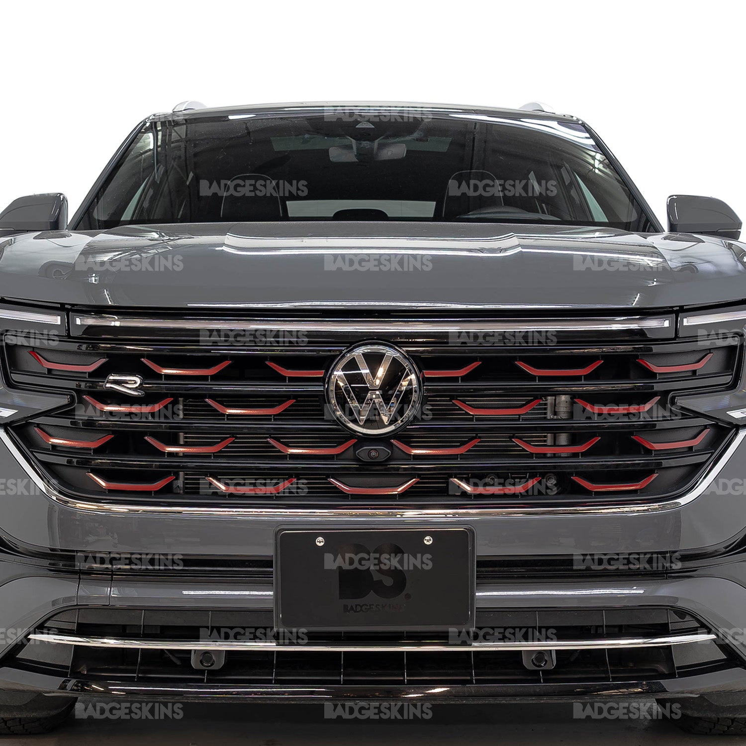 VW - MK1.5 - Atlas Cross Sport - Front Grille Accent Stripe Kit ...