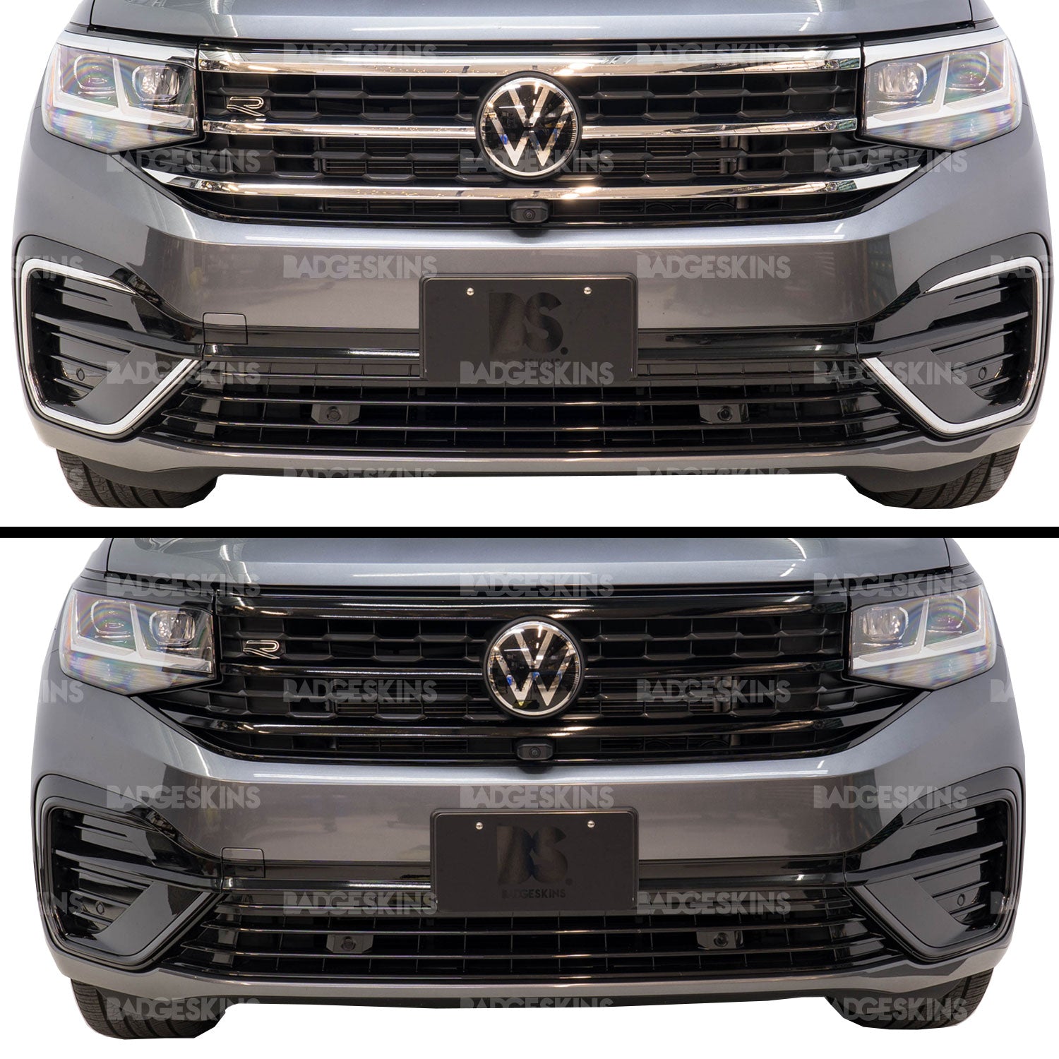 VW - MK1.5 - Atlas - Front End Chrome Delete Kit – Badgeskins