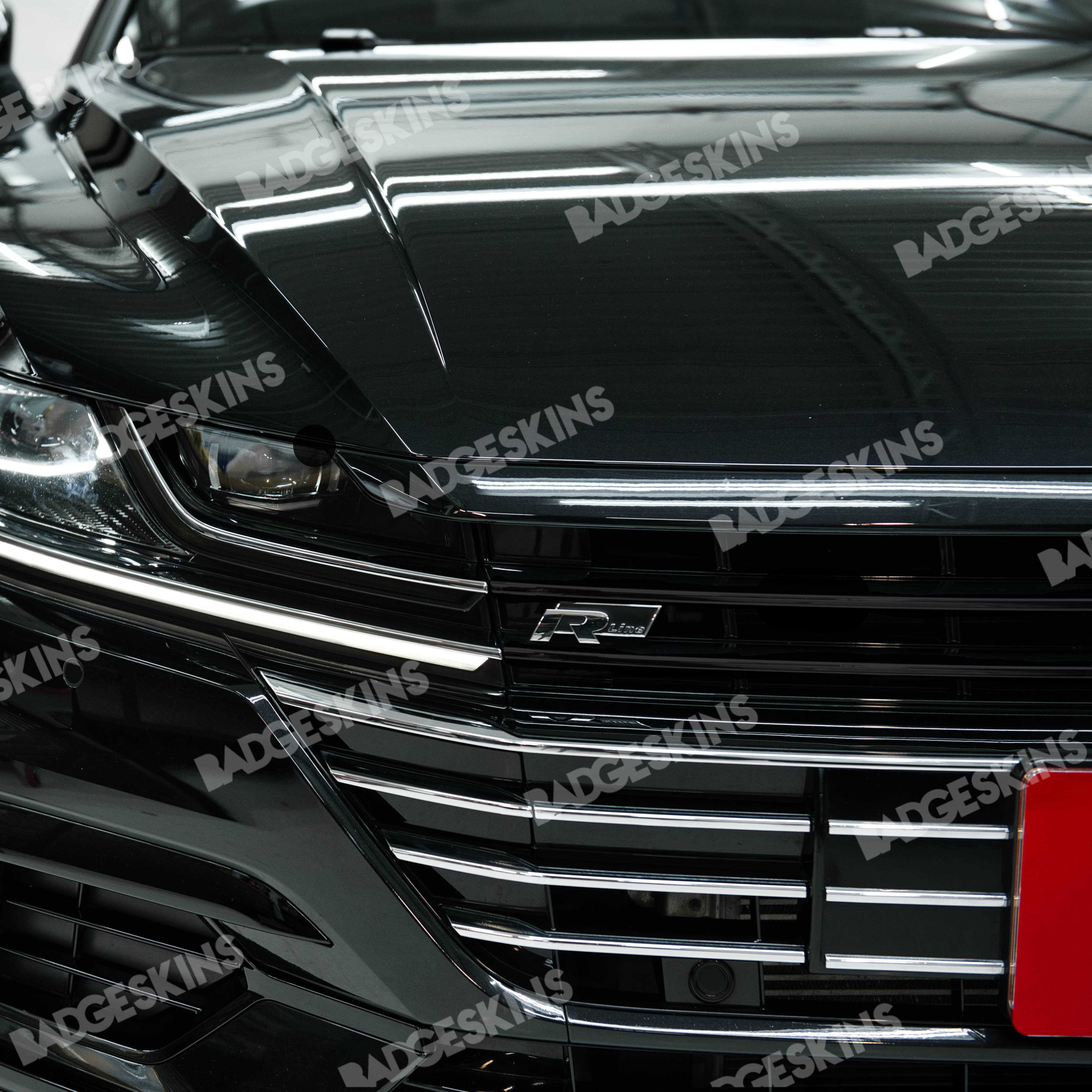 VW - MK1/1.5 - Arteon - Front Grille Chrome Bar Delete – Badgeskins