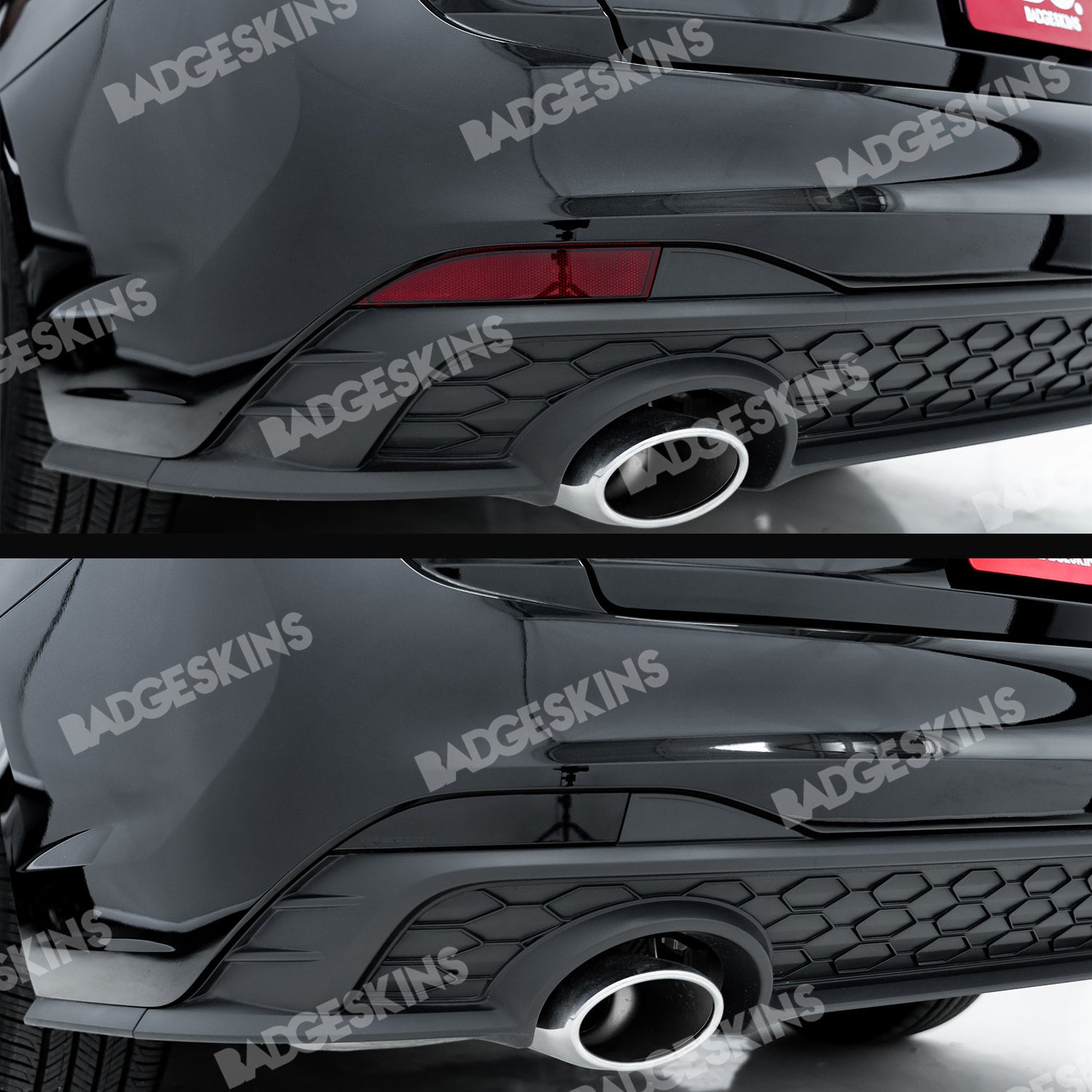 VW - MK7.5 - Jetta/GLI - Rear Bumper Reflector Tint – Badgeskins