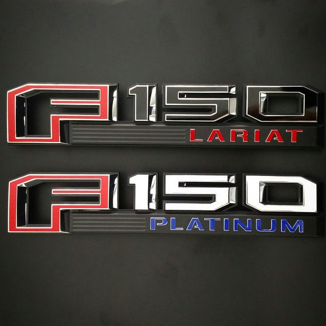 Ford - 13th Gen - F150 - Fender Badge Overlay Set – Badgeskins