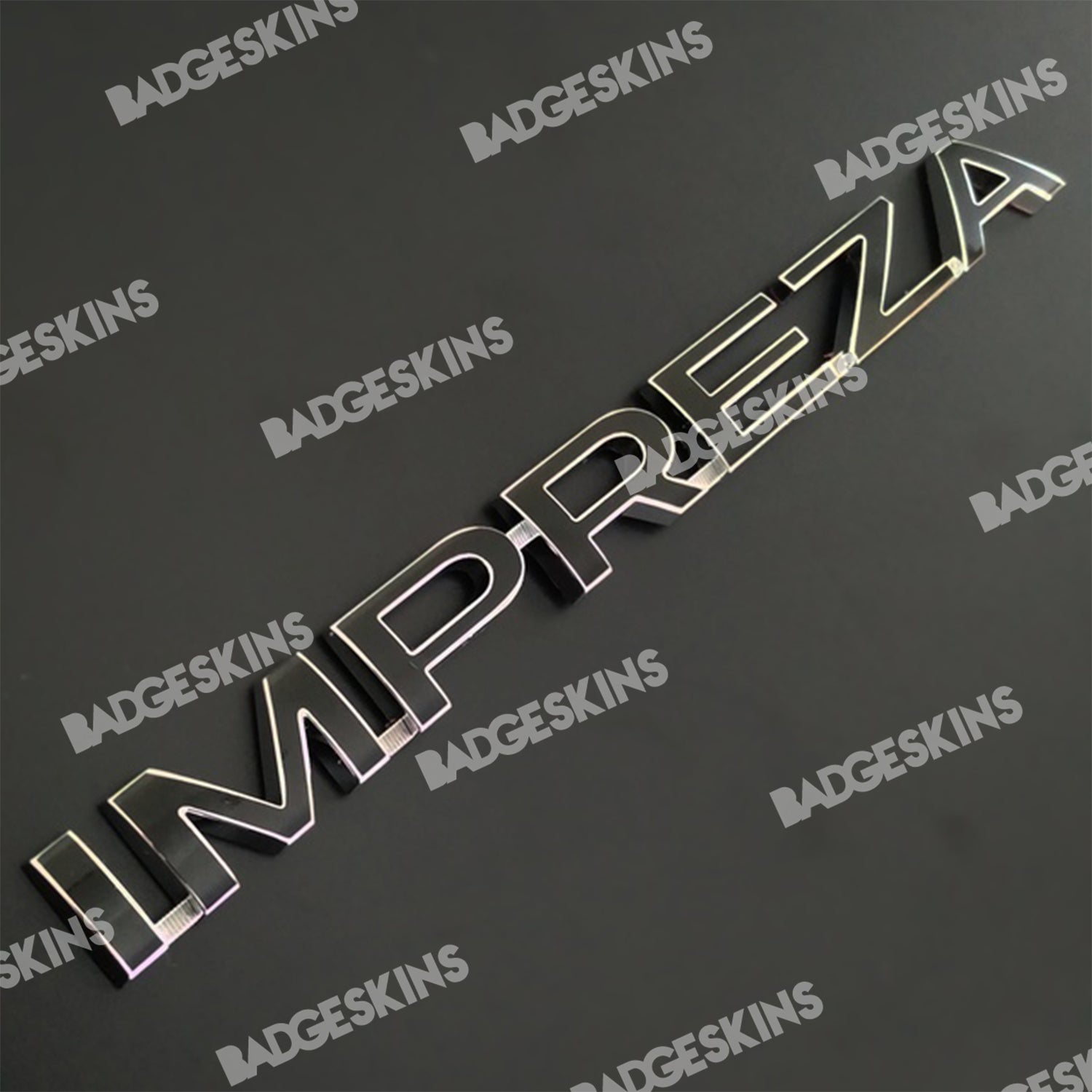 Subaru - 4th Gen - Impreza - Rear Impreza Badge Overlay – Badgeskins