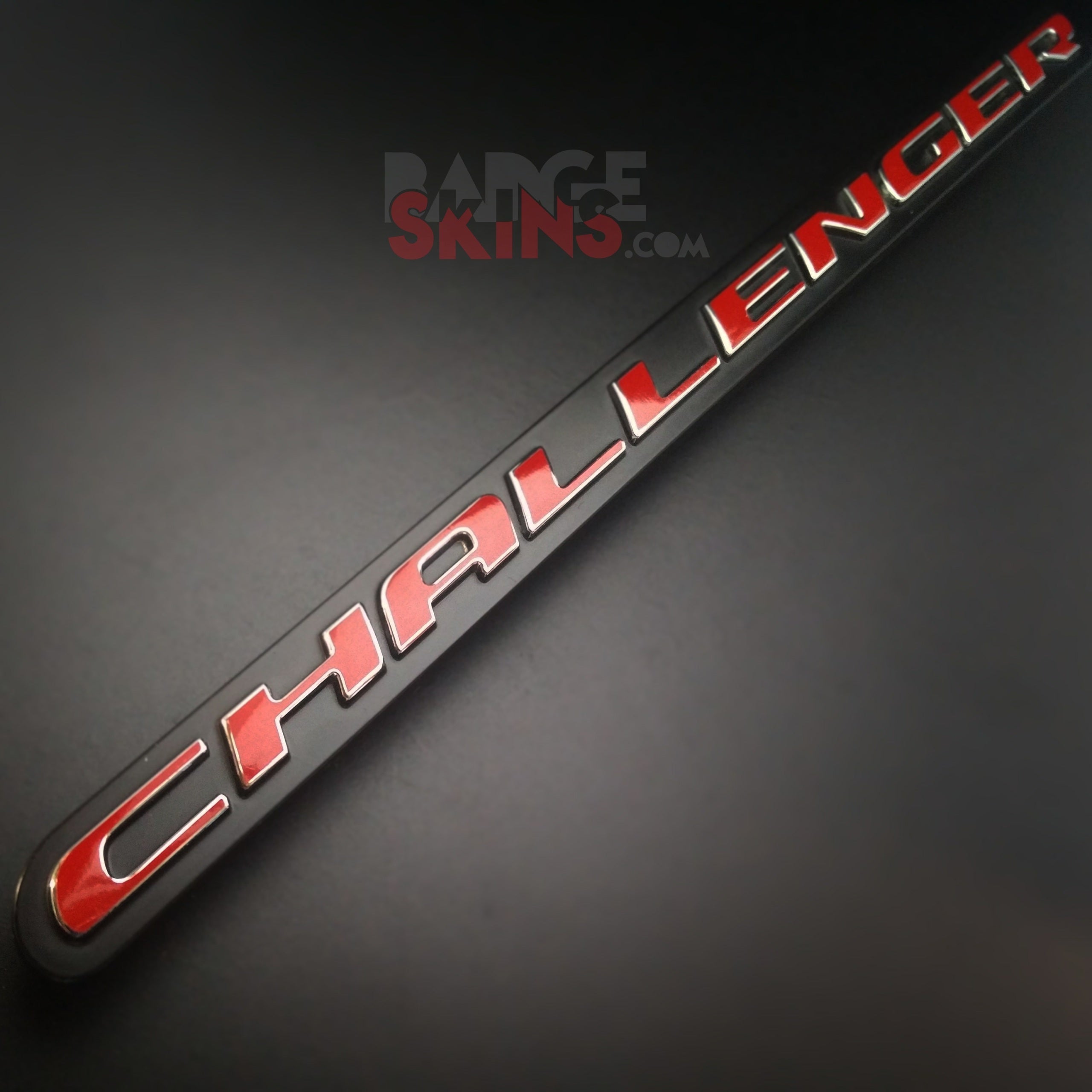 Dodge - Challenger - Rear Challenger Badge Overlay (2015+) – Badgeskins