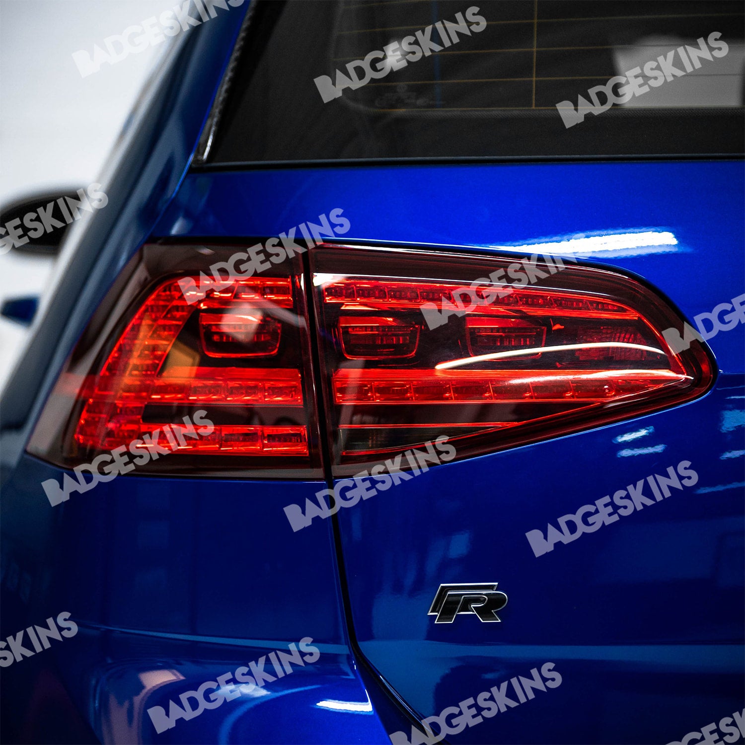 VW - MK7 - Golf - Euro Tail Light Clear Lens Tint – Badgeskins