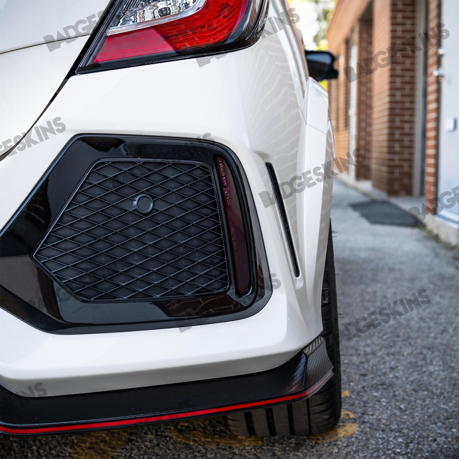 Honda - 10th Gen - Civic - Coupe/HB/Type R - Rear Bumper Reflector Tin ...