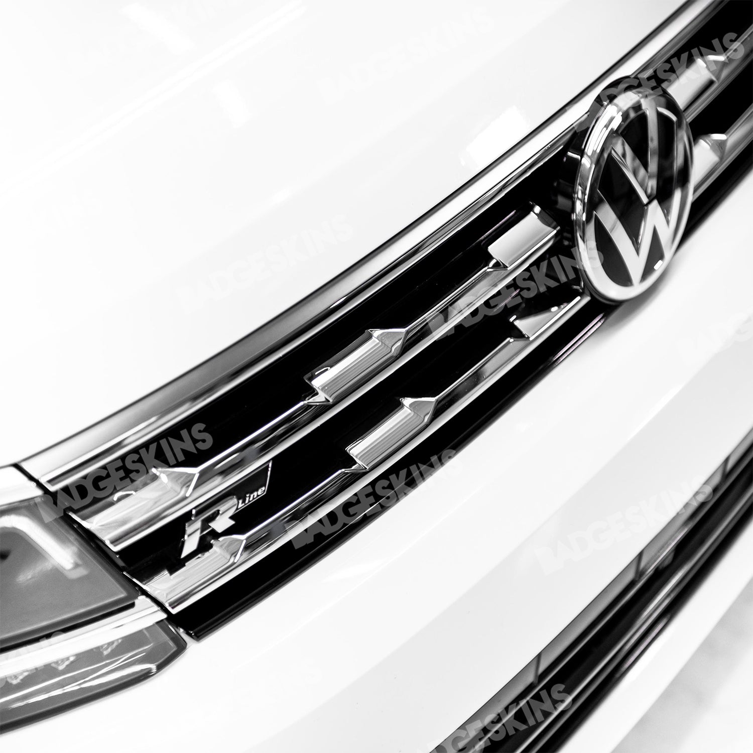 VW - MK2 - Tiguan - Front Grille Chrome Bar Delete V1 (Trapezoid ...