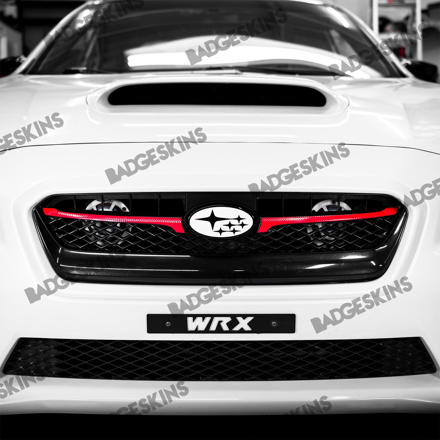 Subaru - VA - WRX - Front Grille Accent Stripe – Badgeskins
