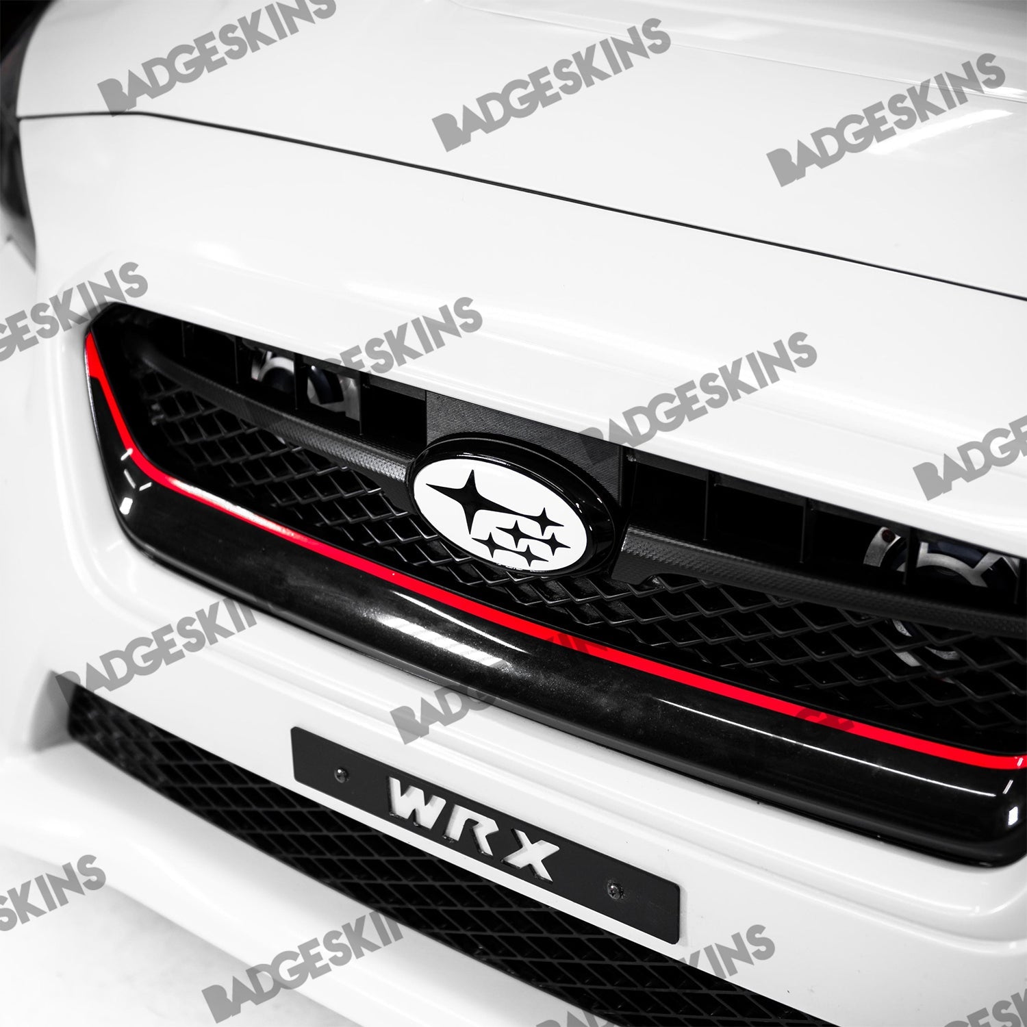 Subaru - VA - WRX - Front Grille Lower Accent Stripe – Badgeskins