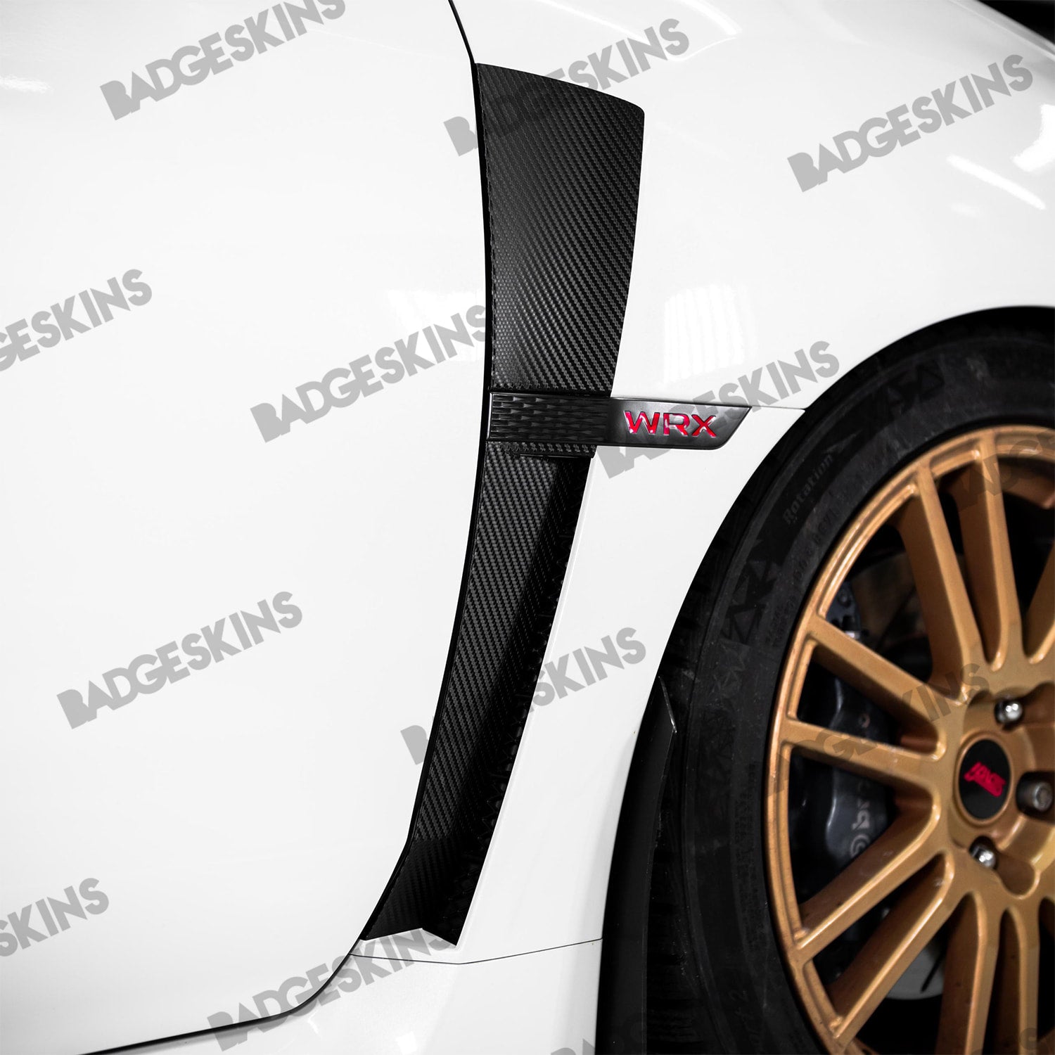 Subaru - VA/VA FL - WRX - Fender Vent Accent Overlay – Badgeskins