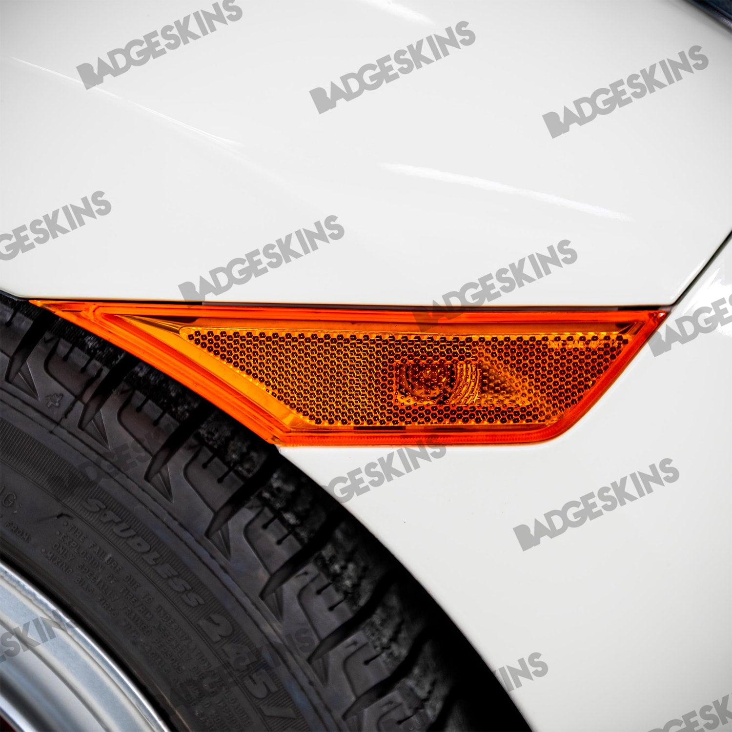 Honda - 10th Gen - Civic - Front Bumper Side Marker Tint – Badgeskins