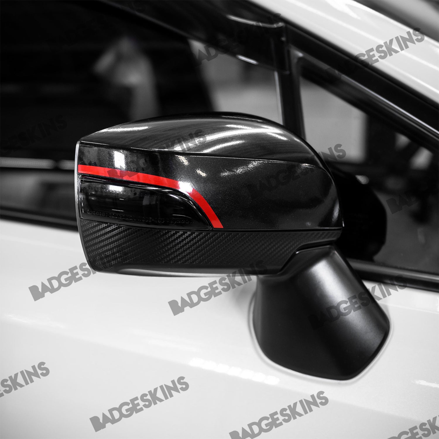Subaru - VA - (15-21) - WRX - Side Mirror Accent Stripe – Badgeskins